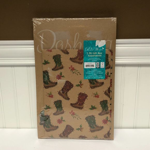 The Pioneer Woman | Party Supplies | Pioneer Woman Christmas Gift Boxes ...